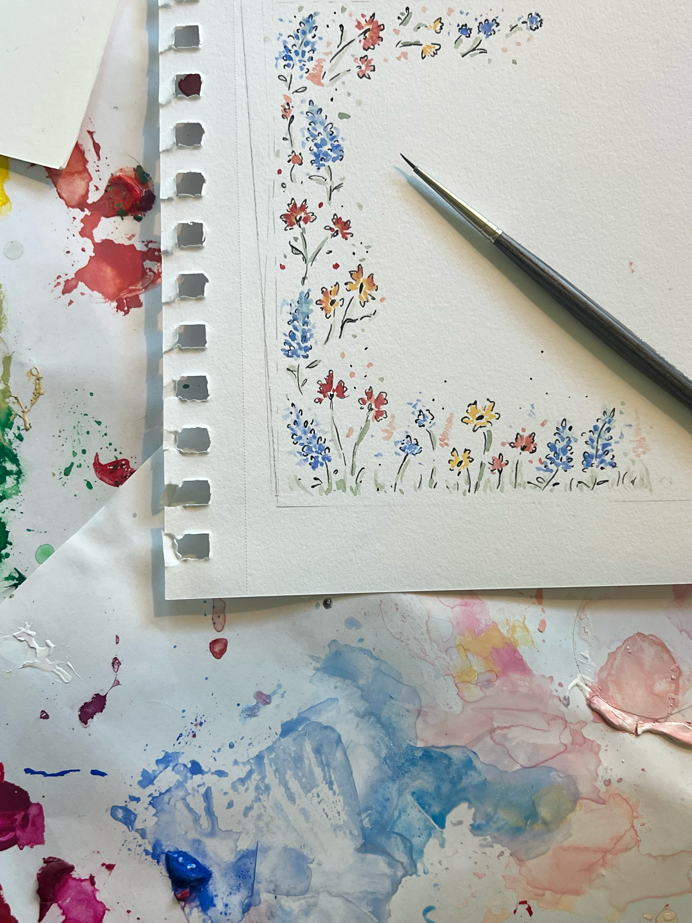 Texas Wildflowers Stationery Set – SWINK | Sarah Writes In Ink
