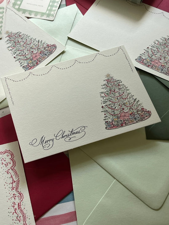Vintage Christmas Tree Stationery Set – SWINK | Sarah Writes In Ink